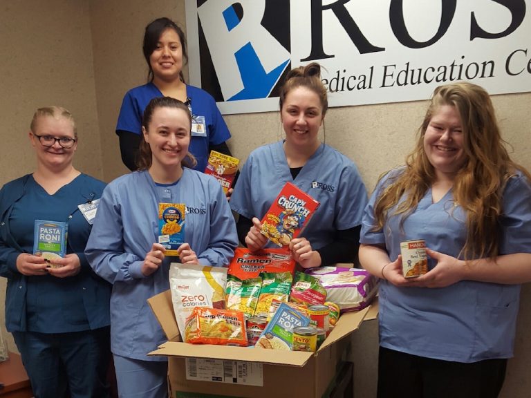 Ross Medical Campuses in Port Huron and New Baltimore Team Up for Food ...